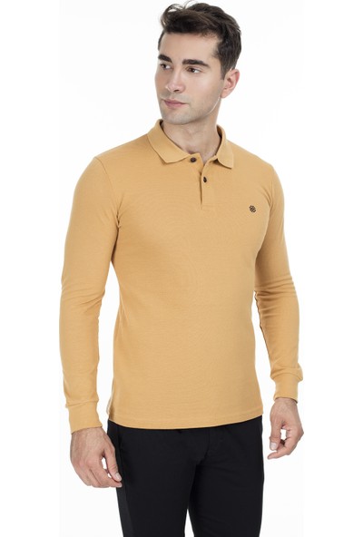 Buratti % 100 Pamuklu Düğmeli Polo Sweat Erkek POLO 4369065