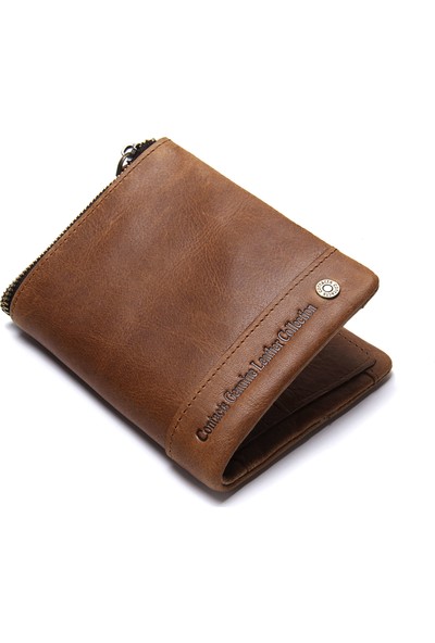 Contacts Vintage Hakiki Deri Rfid Korumali Erkek Cüzdan Contacts Vintage Hakiki Deri Rfid Korumali Erkek Cüzdan