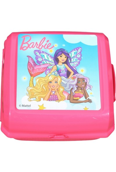 Barbie Plastik Beslenme Kabı Kutusu