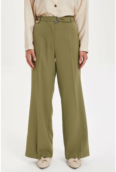 DeFacto Kuşak Detaylı Pantolon M3386AZ19AU