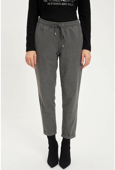 DeFacto Relax Fit Elastik Bel Pantolon M4556AZ19WN DeFacto Relax Fit Elastik Bel Pantolon M4556AZ19WN