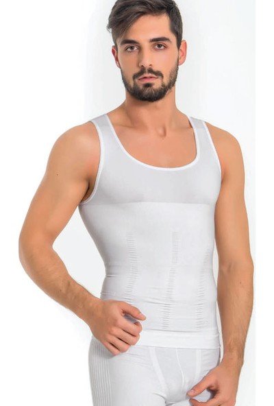 Miss Fit Erkek Kalın Askılı Korse Atlet 26002 Miss Fit Erkek Kalın Askılı Korse Atlet 26002
