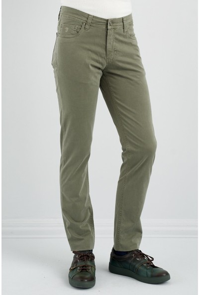 Giovane Gentile Erkek Pantolon Casual Yeşil Giovane Gentile Erkek Pantolon Casual Yeşil