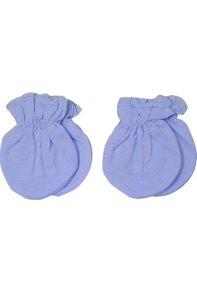 Minidamla 2'li Bebek Eldiveni 43009 Açık Mavi 0 - 3 Ay