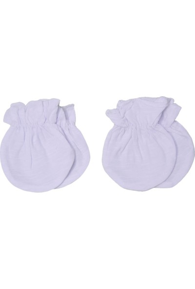 Minidamla 2'li Bebek Eldiveni 43009 Beyaz 0 - 3 Ay