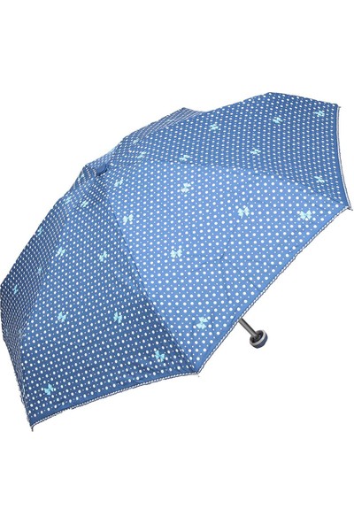 April Kız Çocuk Şemsiyesi Papiyonlu Mavi 212L April Kız Çocuk Şemsiyesi Papiyonlu Mavi 212L