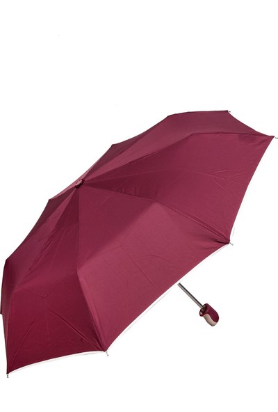 Snotline Kadın 8 Telli Manuel Kadın Şemsiye Bordo 42L