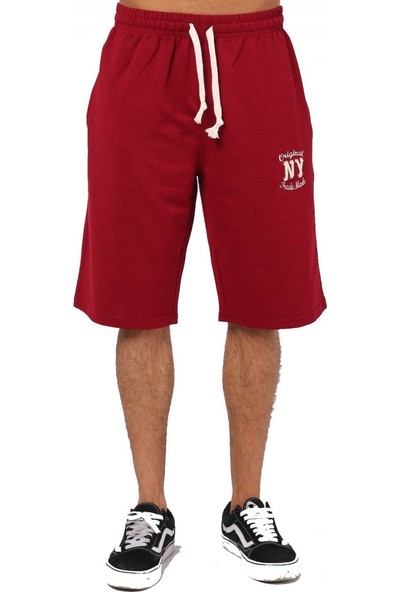 Twenty3 Erkek Petek Dokuma Aplike Nakışlı Şort & Kapri