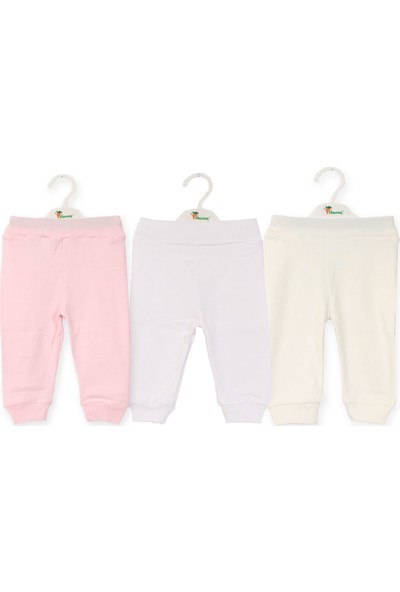 Havuç PPP130 Bebek 3'lü Penye Pantolon