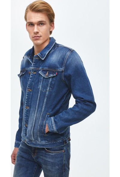 LTB Santino Y Wynwood Wash Erkek Jeans Ceket LTB Santino Y Wynwood Wash Erkek Jeans Ceket
