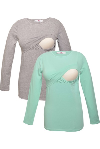 Luvmabelly Myra2704_2706 Emzirme Sweatshirt Seti Luvmabelly Myra2704_2706 Emzirme Sweatshirt Seti