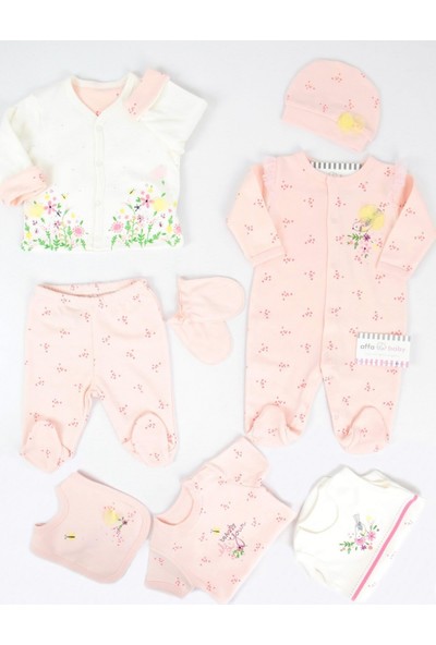 İmaj Çiçekli Kız Bebek 8li Hastane Çıkışı