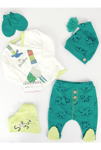 İmaj Zürafalı Erkek Bebek 5'li Hastane Çıkışı