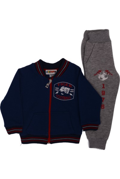 Bebelop Erkek Çocuk Penye Kumaş Eşofman Takımı