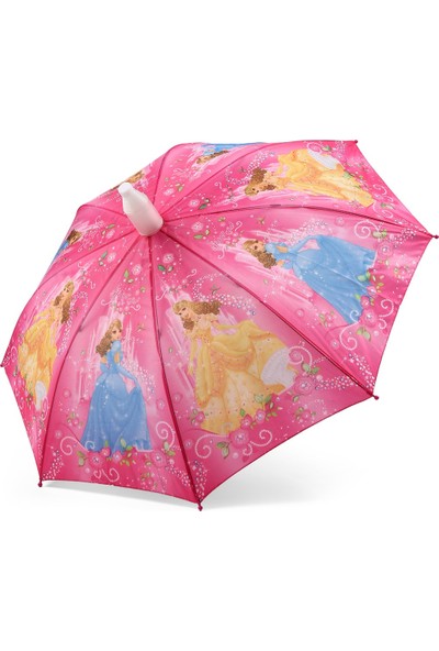Bardaklı Kız Çocuk Şemsiye 8 Telli