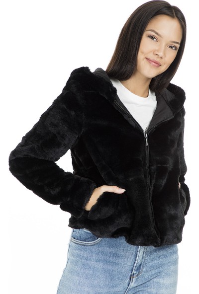 Only Kadın Black Mont