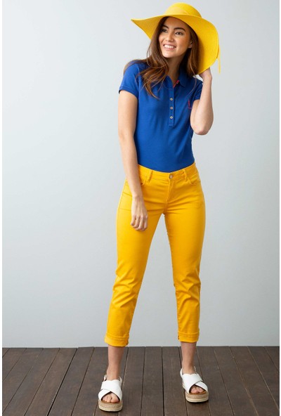 U.S. Polo Assn. Kadın T-Shirt 50198886-VR045