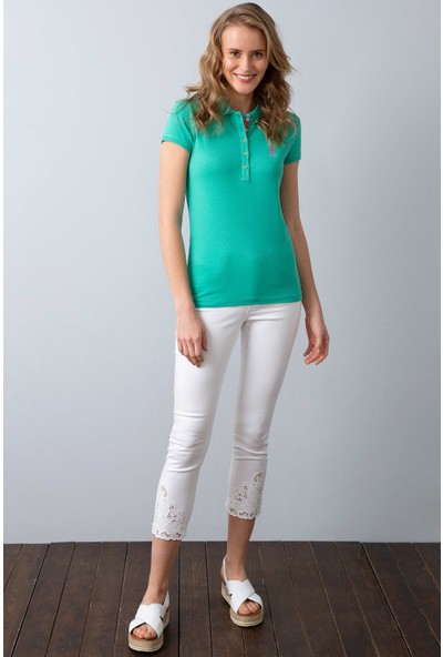 U.S. Polo Assn. Kadın T-Shirt 50198886-VR090