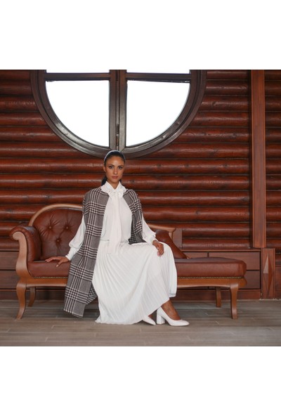 Habb Kadın Ekru Plise Etek Habb Kadın Ekru Plise Etek