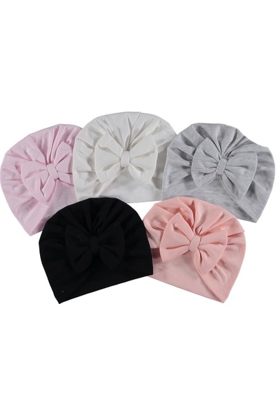 Bebemod Kız Bebek Fiyonklu Bere