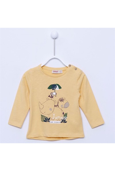 Silversun Bebek Erkek - Uzun Kollu T-Shirt - Bk-112324
