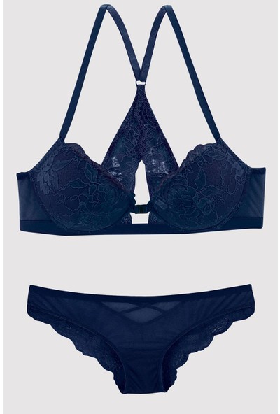 Pierre Cardin 4685 Biella Balenli Destekli Önden Klipsli Sütyen Takımı