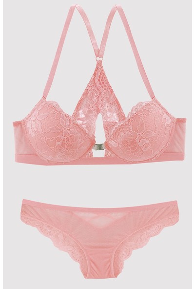 Pierre Cardin 4685 Biella Balenli Destekli Önden Klipsli Sütyen Takımı