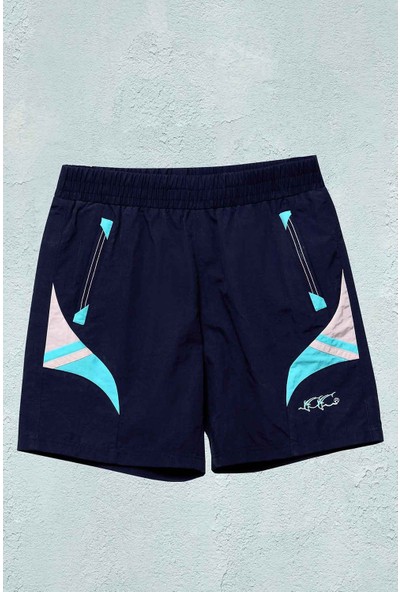 Haşema Lacivert Erkek Çocuk Havuz Şortu