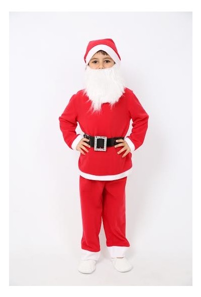 Noel Baba Kostümü Erkek Çocuk