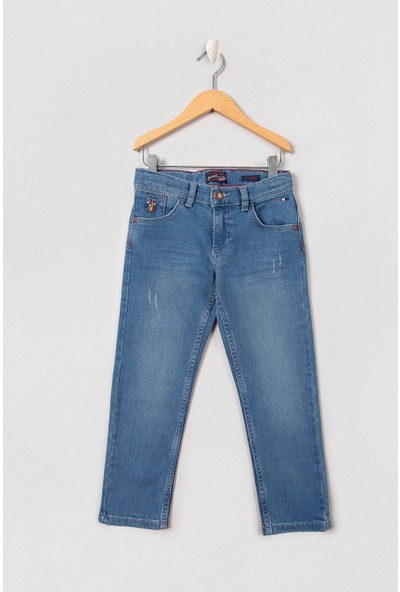 U.S. Polo Assn. Erkek Çocuk Denim Pantolon 50213529-Dn0022