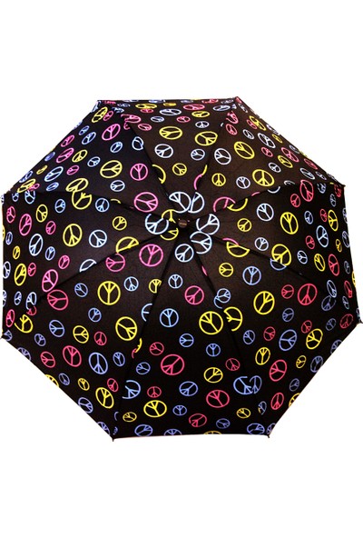 Peace Siyah Şemsiye Peace Siyah Şemsiye
