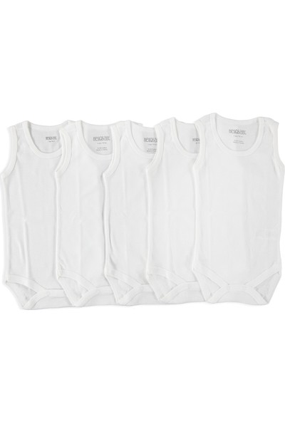 HelloBaby Bebek Atlet Body Beyaz 9 Ay (5'li Paket) HelloBaby Bebek Atlet Body Beyaz 9 Ay (5'li Paket)