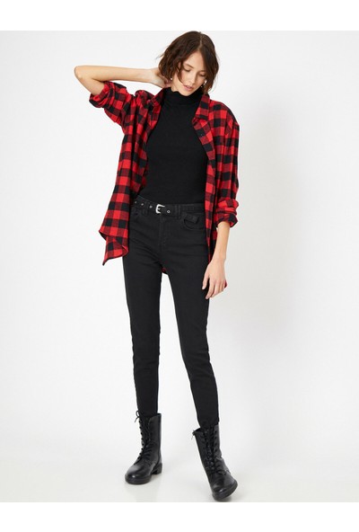 Koton Kadın Skinny Dar Paça Kot Pantolon - Carmen Jean