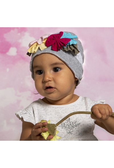 BabyDora Fiyonk Kız Çocuk Bere BabyDora Fiyonk Kız Çocuk Bere