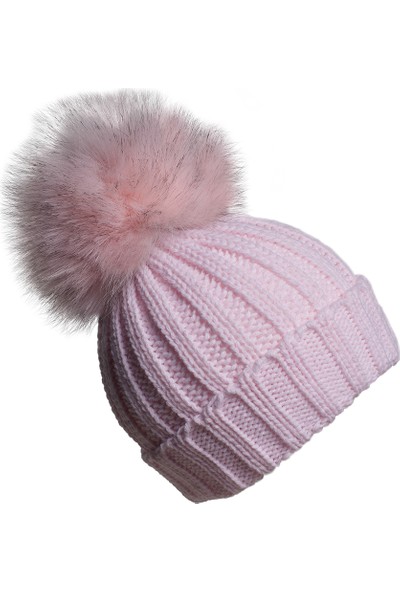 BabyDora Ponponlu Kız Çocuk Bere Pembe 3-6 yaş BabyDora Ponponlu Kız Çocuk Bere Pembe 3-6 yaş