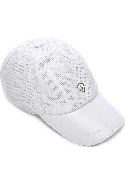 Kemal Tanca Erkek Deri Şapka Şapka 524 Beyz-P Sapka Y19