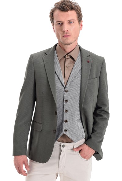 Morven Willow Örme Ceket Haki Morven Willow Örme Ceket Haki