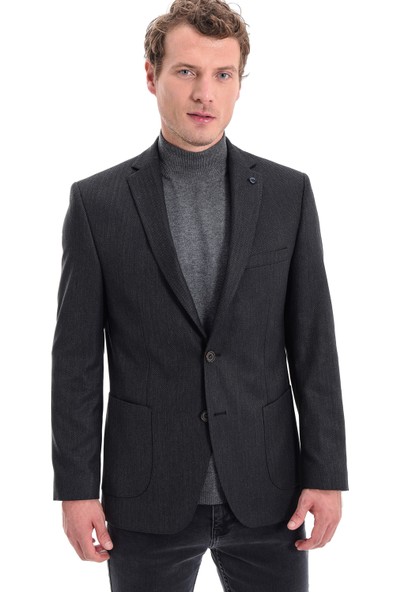 Morven Mrv Trend Dinamik Fit Ceket Siyah