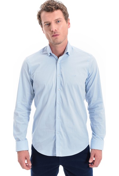 Morven Fashion Trend Gömlek Buz Mavisi Morven Fashion Trend Gömlek Buz Mavisi