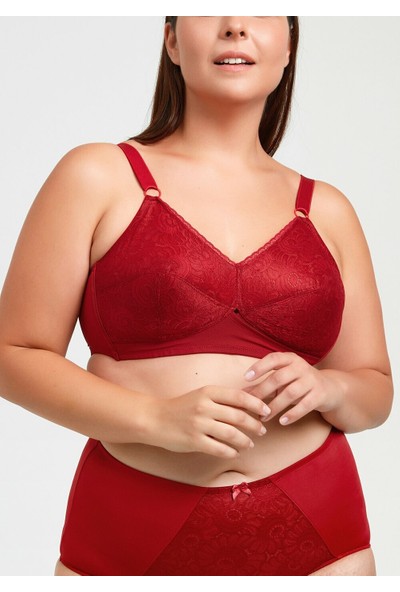 Suwen Miranda Minimizer Sütyen - Bordo