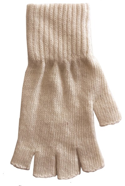 Fonem Unisex Angora Kesik Eldiven Fo 5503 Ekru Fonem Unisex Angora Kesik Eldiven Fo 5503 Ekru