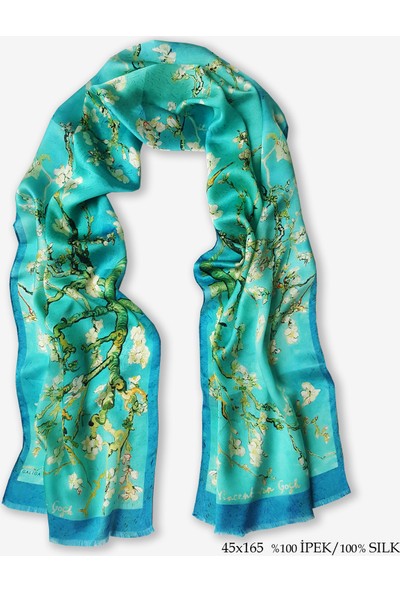 Galiga İpek Fular - Almond Blossom Galiga İpek Fular - Almond Blossom