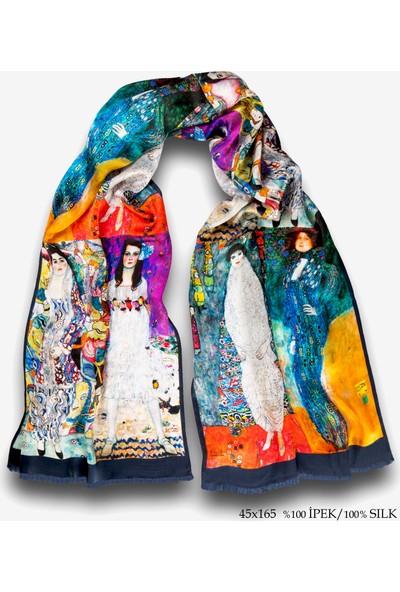 Galiga İpek Fular - Klimt- Women Galiga İpek Fular - Klimt- Women