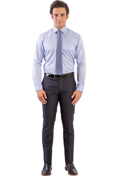 Morven Basic Slim Fit Pantolon Lacivert Morven Basic Slim Fit Pantolon Lacivert