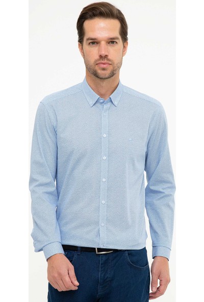 Pierre Cardin Dokuma Gömlek 50209606-Vr036 Pierre Cardin Dokuma Gömlek 50209606-Vr036