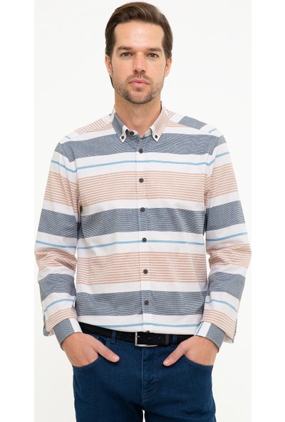 Pierre Cardin Dokuma Gömlek 50219467-Vr015 Pierre Cardin Dokuma Gömlek 50219467-Vr015