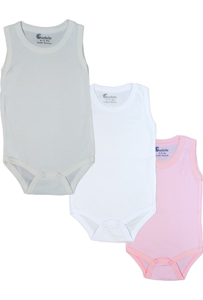 CemBebe Kız Bebek Çıtçıtlı Body %100 Pamuklu CemBebe Kız Bebek Çıtçıtlı Body %100 Pamuklu