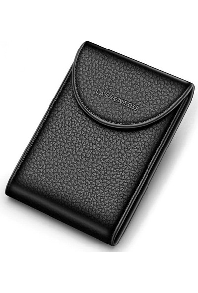 Laorentou Hakiki Deri Italyan Malı Erkek Cüzdan - Erkek Kartlık