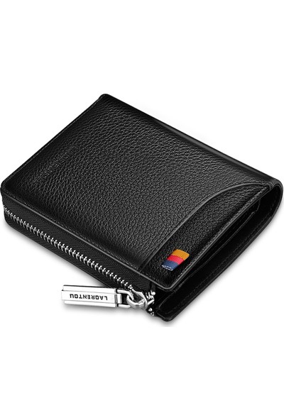 Laorentou Hakiki Deri Italyan Malı Erkek Cüzdan - Erkek Kartlık