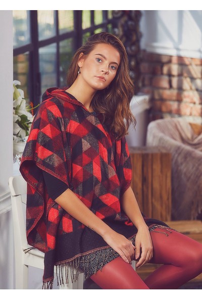 Clandestino Desenli Panço Kırmızı